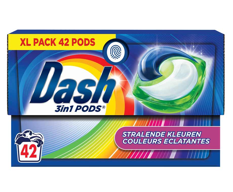 168-Pack Dash Color 3-In-1 Pods Aanbieding ⏰ | VoordeelVange