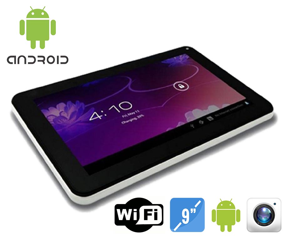 Android 9 Inch Tablet Met Wifi en 2 Camera's - Een Tablet Voor Iedereen ...