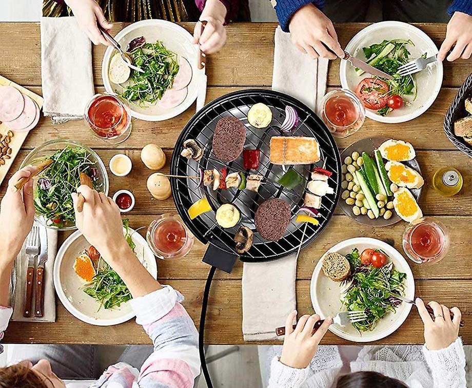 Elektrische Tafelbarbecue Aanbieding ⏰ | VoordeelVanger.nl