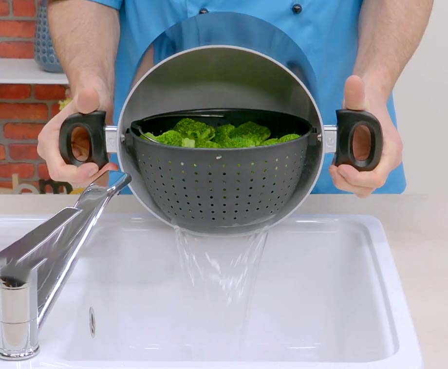 Cerafit Magic Pot - Multifunctionele Kookpan Met Geïntegreerd Vergiet ...