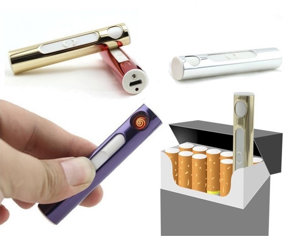 Sigaret Formaat USB Aansteker - Verkrijgbaar In 3 Kleuren ...