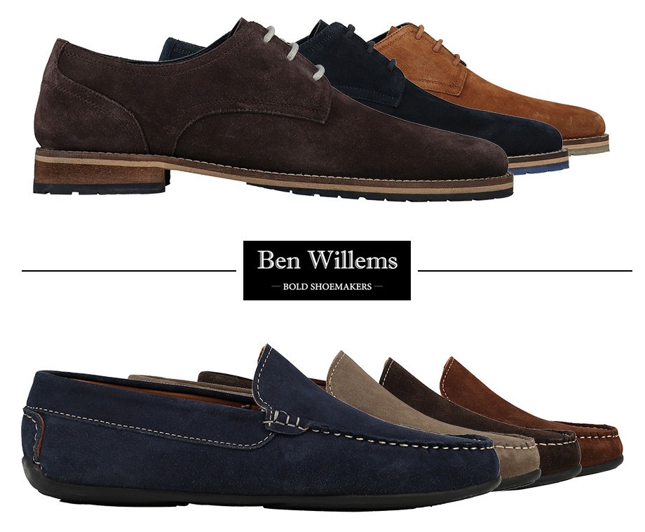 Ben Willems Suède Schoenen - Keuze Uit Verschillende Modellen & Kleuren ...