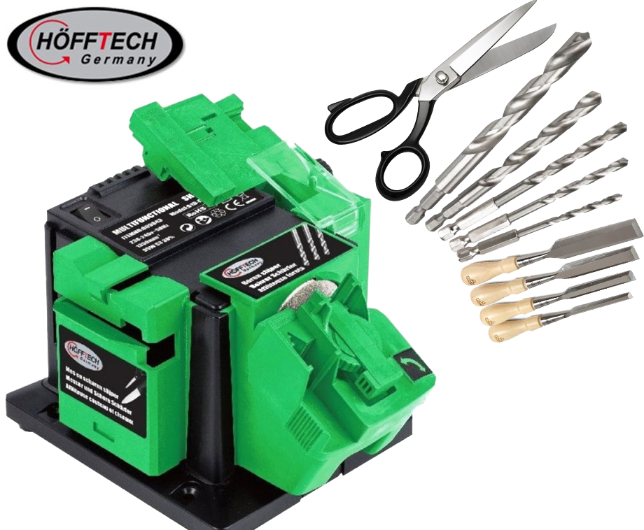 Hofftech Multifunctionele Slijpmachine - Herstel Boren, Messen, Scharen ...