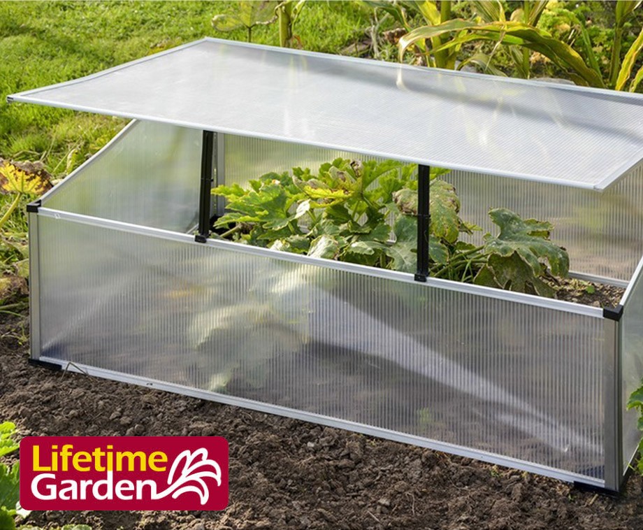 Lifetime Garden Aluminium Kweekkas - Je Eigen Professionele Kwekerij ...