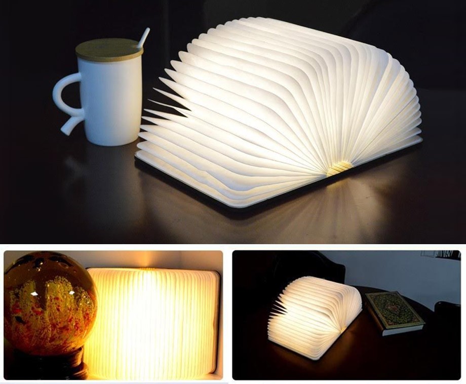 Parya Opvouwbare LED Boek - Leuk Als Leeslamp Of Ter Decoratie ...