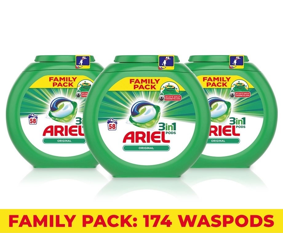 174 Ariel Regular Waspods - Voor Een Schone En Stralende Was ...
