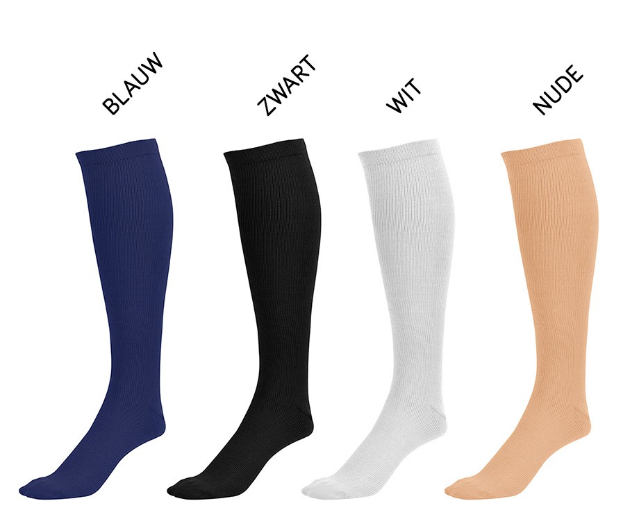 3 Paar Therapeutische Compressiesokken - Verbetert De Bloedsomloop En ...