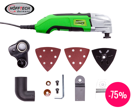 Hofftech MultiTool - Voor Zagen, Schuren, Polijsten, en Slijpen ...