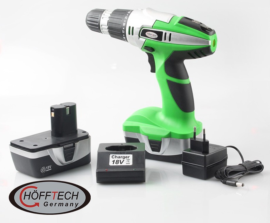 Hofftech 18V Accuboormachine - Compleet Met Extra Accu En Accessoirekit ...
