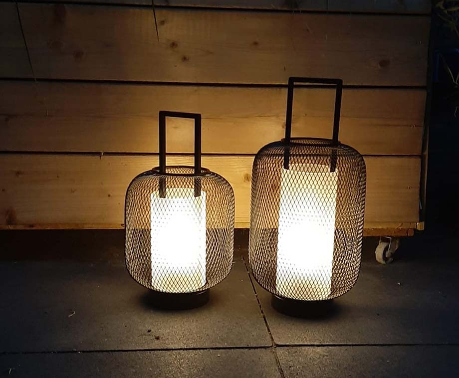 Sfeervolle LED Lantaarn Voor Binnen En Buiten - IP44 Waterproof ...