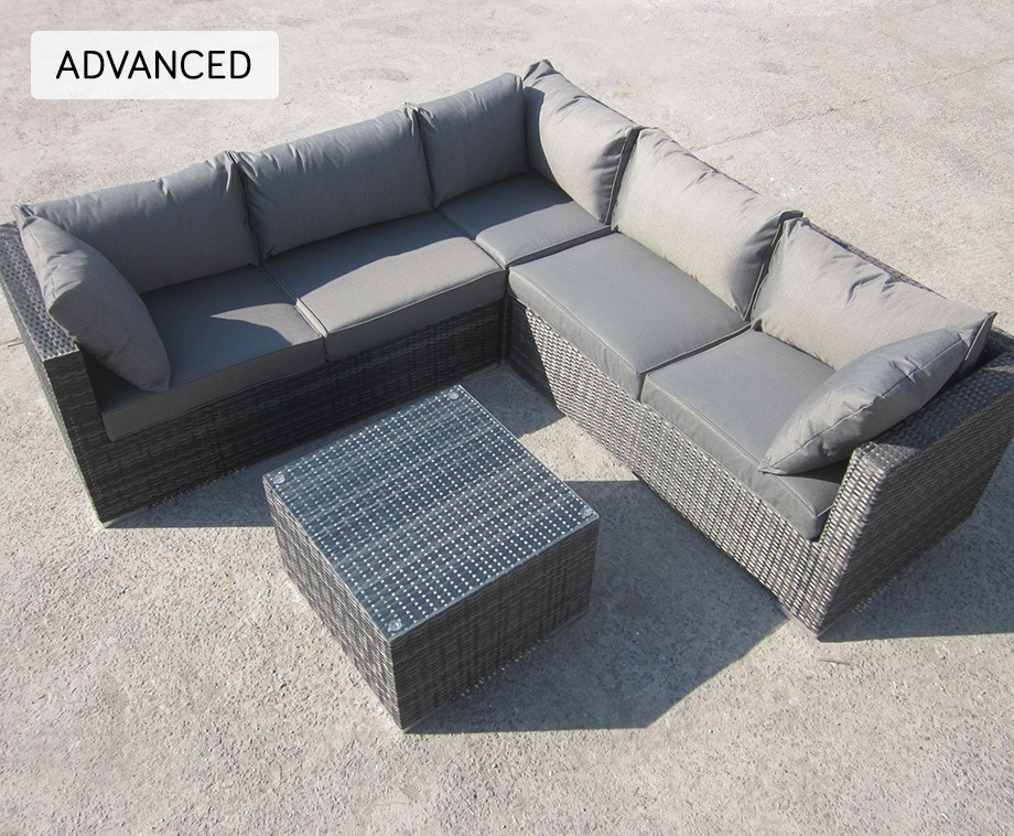 Luxe Loungeset Voor In De Tuin - 3 Verschillende Sets Verkrijgbaar ...
