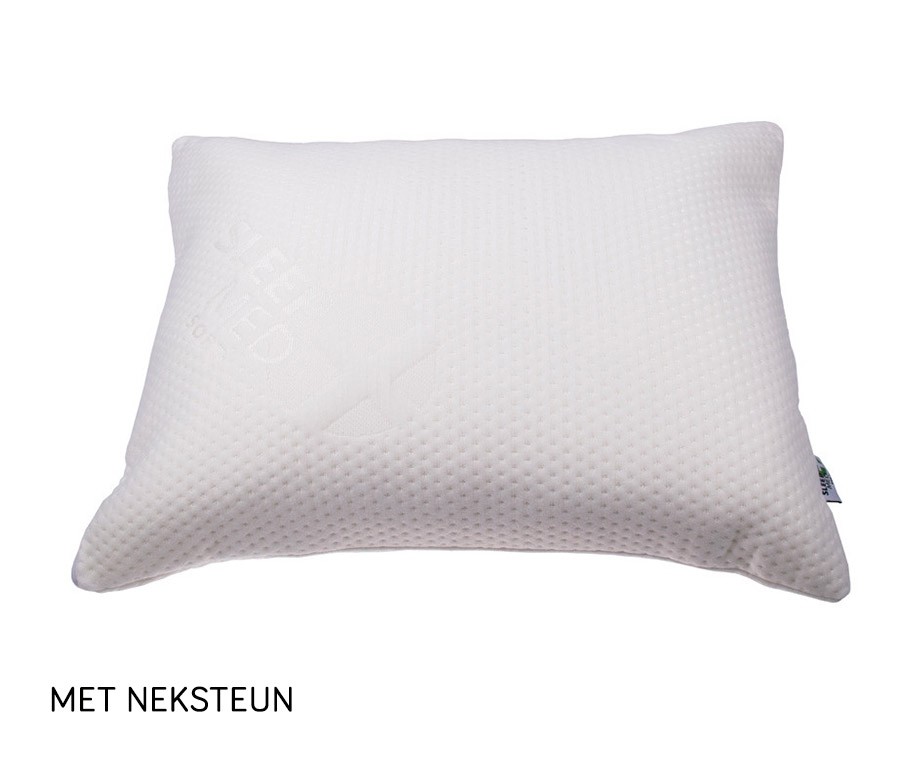 Memory Foam Kussen Klassiek Of Met Neksteun - Slapen Met Je Hoofd Op De ...
