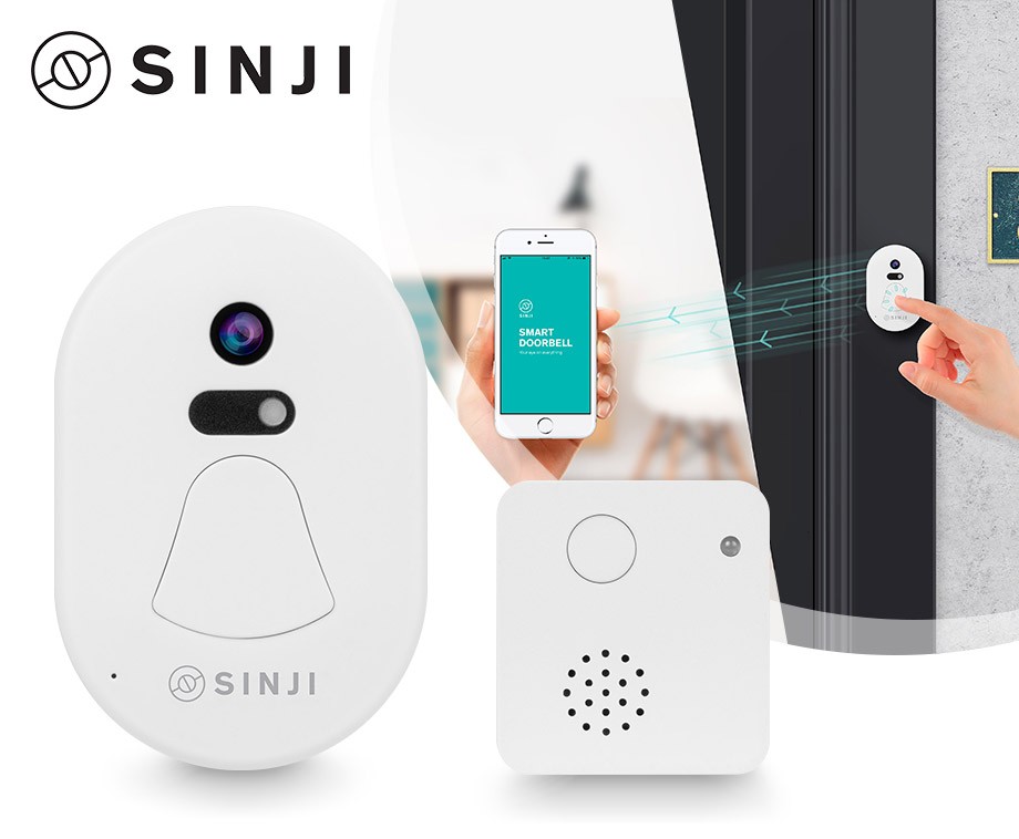 Sinji M1 Smart WiFi Deurbel - Met Ingebouwde Camera! | VoordeelVanger ...