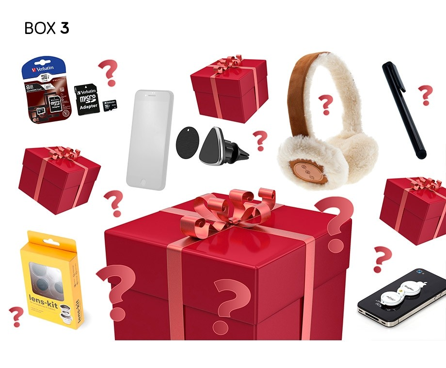 Surprise Box Met Leuke Gadgets - Keuze Uit 3 Verschillende Boxen ...