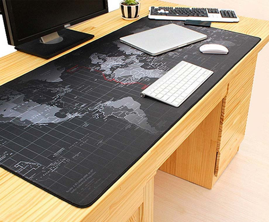 XXL Muismat - Met Unieke Wereldkaart Print! | VoordeelVanger.nl ...