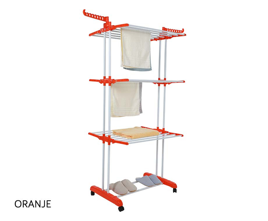 Inklapbaar Wasrek Met Wielen - Verkrijgbaar In 4 Kleuren ...