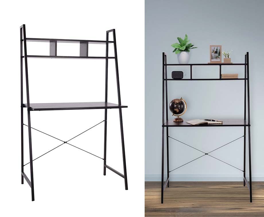 Stijlvol Bureau Met Plank Aanbieding ⏰ | VoordeelVanger.nl
