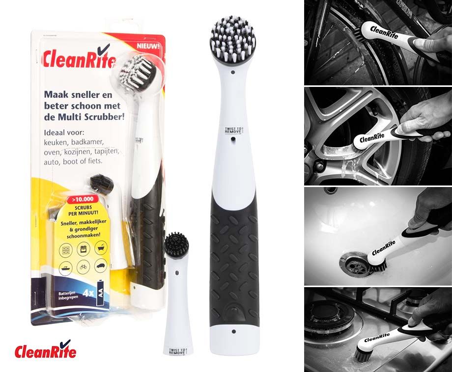 CleanRite Automatische Schoonmaakborstel Aanbieding ⏰ | Voor