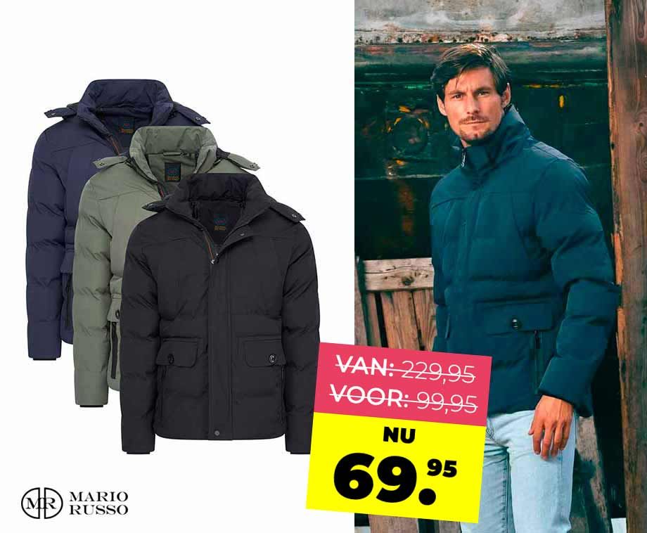 Mario Russo Ranger Jas Aanbieding ⏰ | VoordeelVanger.nl