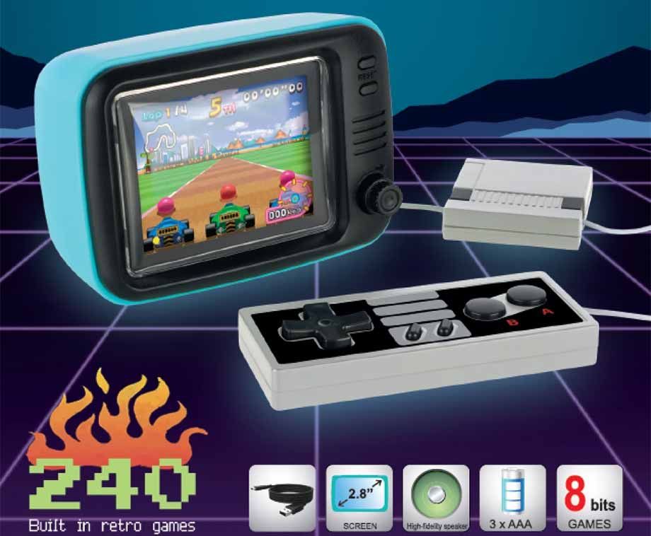 SilverGear Retro TV Game Console Aanbieding ⏰ | VoordeelVang