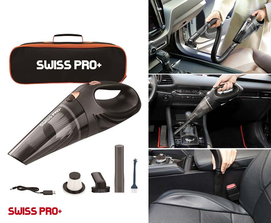 Swiss Pro Draadloze Autostofzuiger Aanbieding ⏰ | VoordeelVa