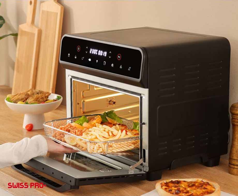 Swiss Pro Airfryer Oven 24L Aanbieding ⏰ | VoordeelVanger.nl