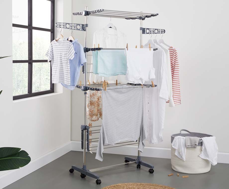 XXL Inklapbaar Wasrek Aanbieding ⏰ | VoordeelVanger.nl