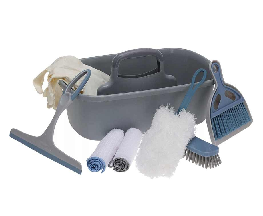 8-Delige Schoonmaakset Aanbieding ⏰ | VoordeelVanger.nl