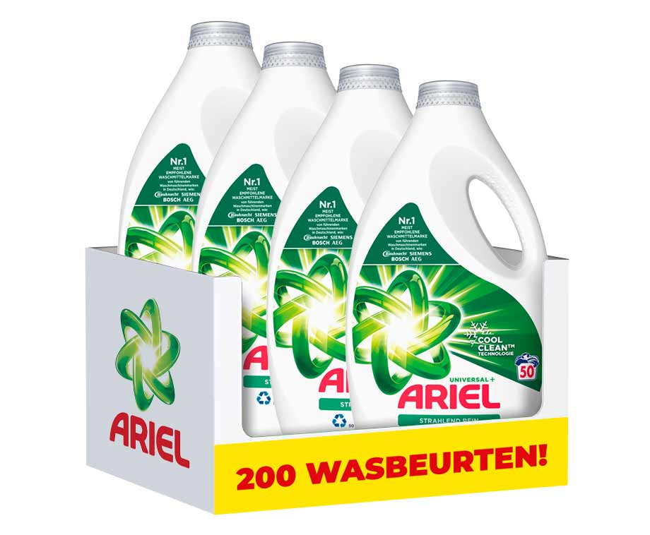 4x2,5L Ariel Vloeibaar Regular Universeel Aanbieding ⏰ | Voo