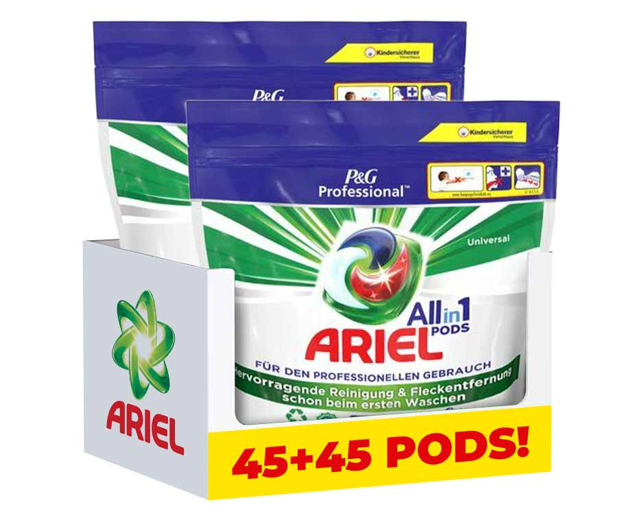 Ariel All-In-One Pods Universal Aanbieding ⏰ | VoordeelVange