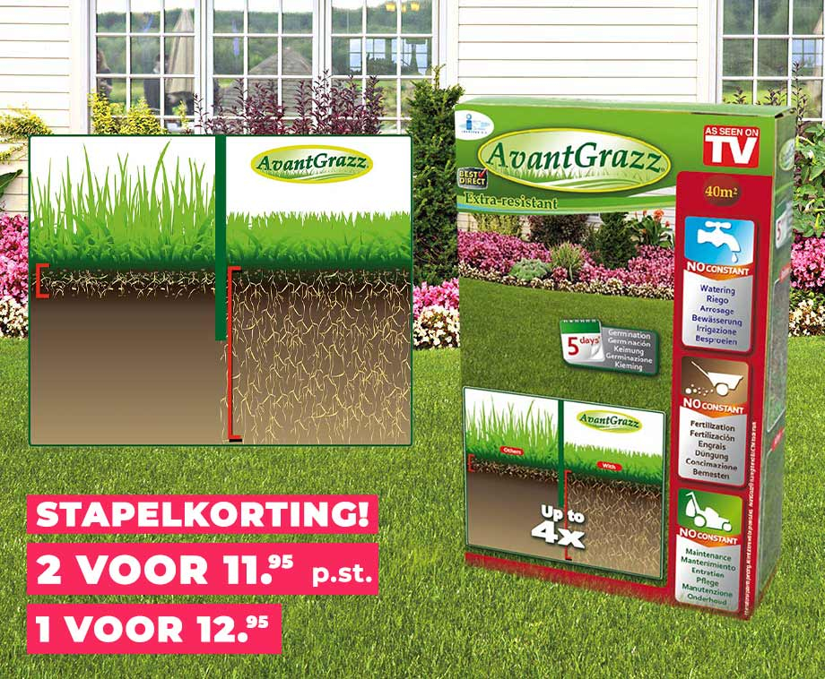 Avant Grazz Gazonzaad Aanbieding ⏰ | VoordeelVanger.nl