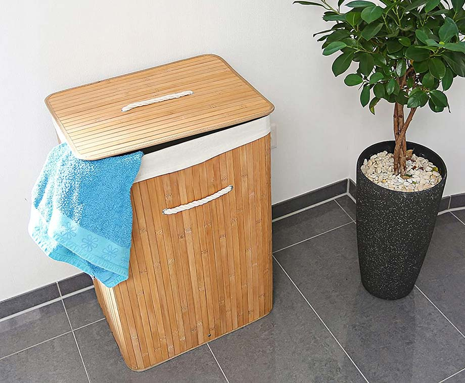 Opvouwbare Bamboe Wasmand Aanbieding ⏰ | VoordeelVanger.nl