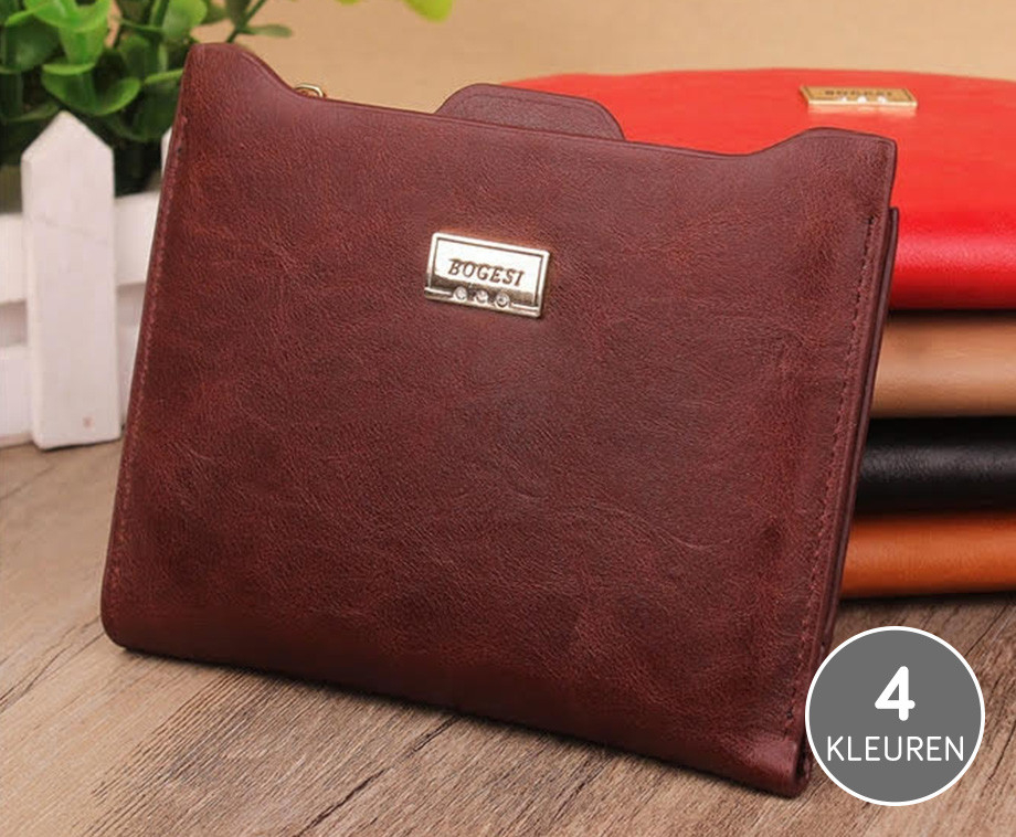 Lederen Bogesi Wallet Aanbieding ⏰ | VoordeelVanger.nl
