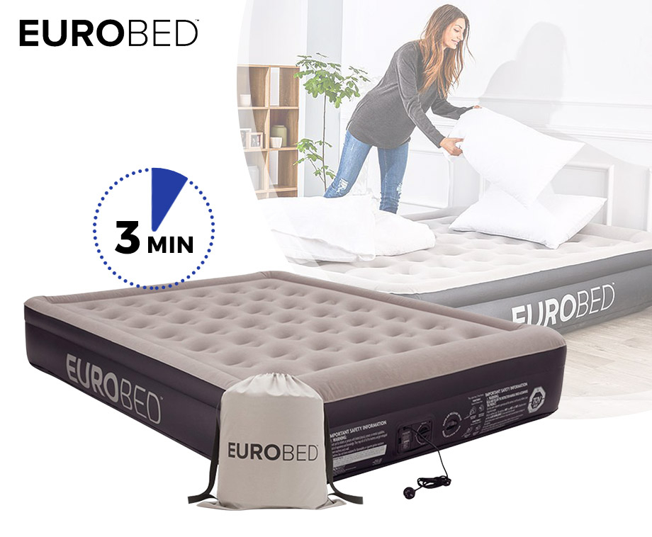Eurobed 2-Persoons Elektrisch Opblaasbaar Bed Aanbieding ⏰