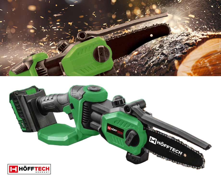 Hofftech Accu Kettingzaag 20V Aanbieding ⏰ | VoordeelVanger.