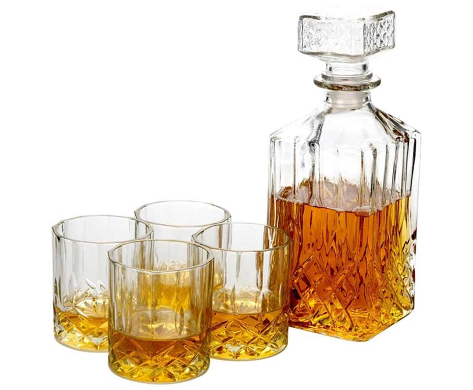 Karaf Set Met 4 Glazen Aanbieding ⏰ | VoordeelVanger.nl
