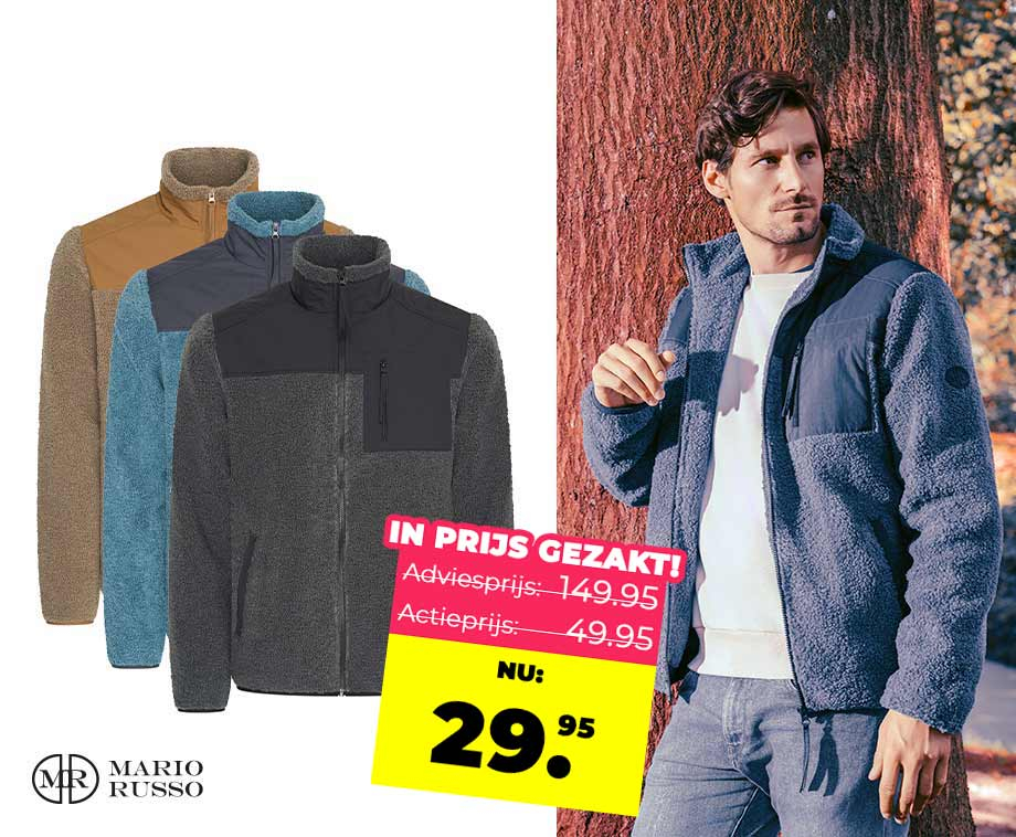 Mario Russo Teddy Jas Ottawa Aanbieding ⏰ | VoordeelVanger.n