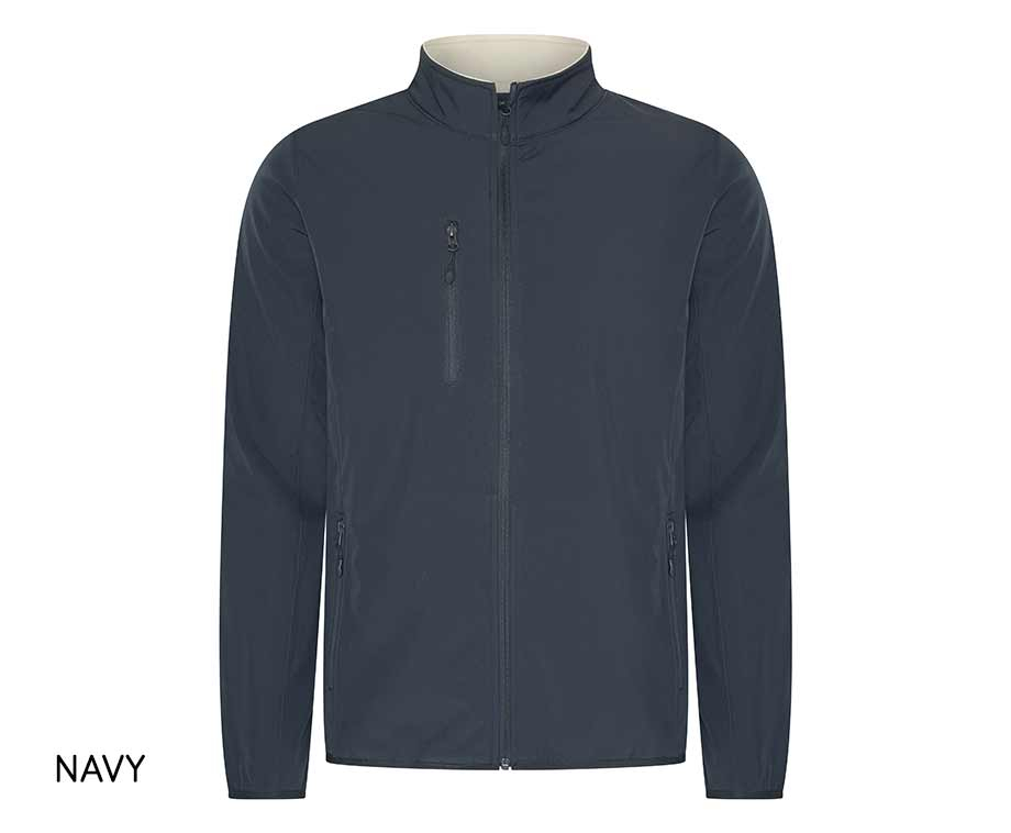 Mario Russo Softshell Jas-Navy-XL Aanbieding ⏰ | VoordeelVan