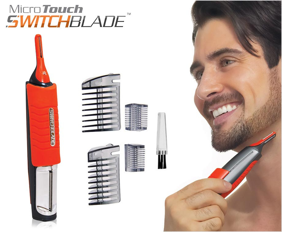 MicroTouch Switchblade 2-In-1 Trimmer Aanbieding ⏰ | Voordee