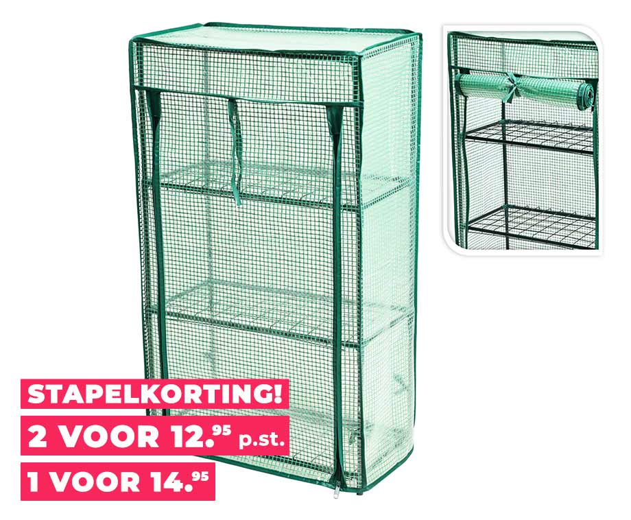 Ruimtebesparende Kweekkas Aanbieding ⏰ | VoordeelVanger.nl