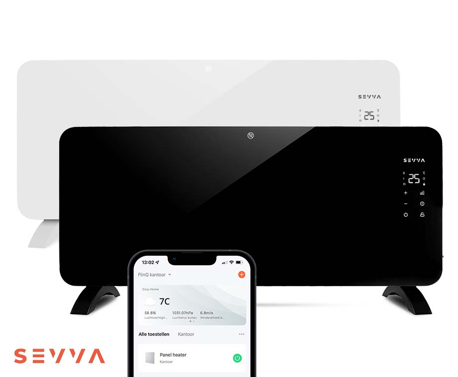 SEVVA Slimme Paneel Verwarming Aanbieding ⏰ | VoordeelVanger
