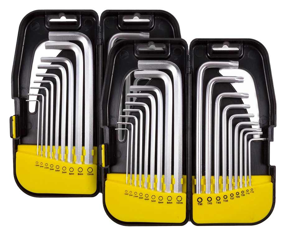 18-Delige Inbus En Torx Sleutelset Pro Box Aanbieding ⏰ | Vo