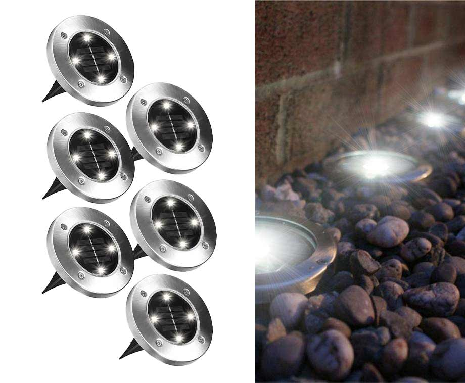 LED Solar Grondspots Aanbieding ⏰ | VoordeelVanger.nl