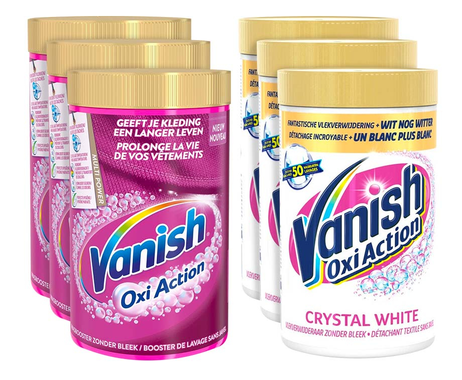 VOORDEELPACK 6x1,2kg Vanish Mix Doos Aanbieding ⏰ | Voordeel