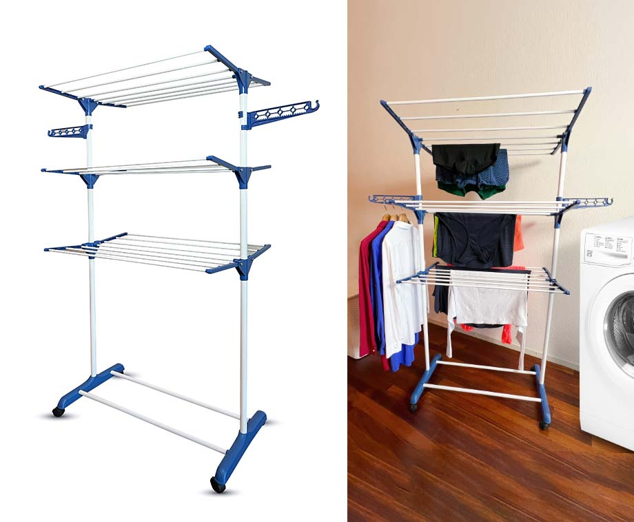 Shine XXL Inklapbaar Wasrek Aanbieding ⏰ | VoordeelVanger.nl