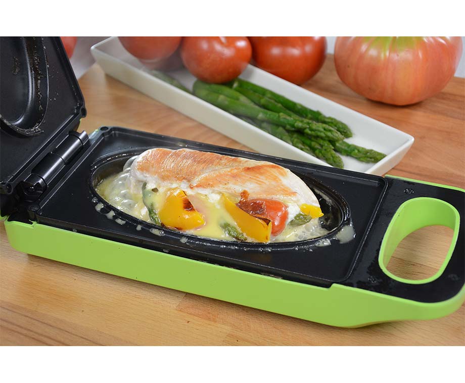 Express Cooker Dubbelzijdige Grill - Bereid Maaltijden In Enkele ...