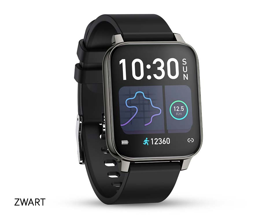 FlinQ Watch Chrono Fit - Met Smart- En Gezondheidsfuncties ...