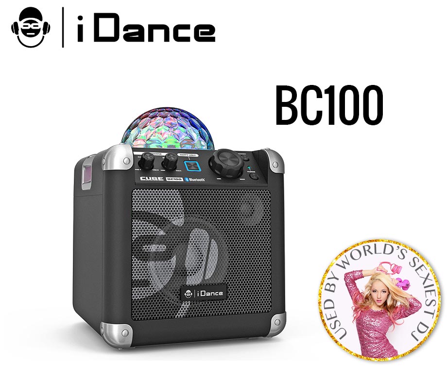 iDance All-In-One Bluetooth Muzieksysteem - Met Ingebouwde Accu Of ...