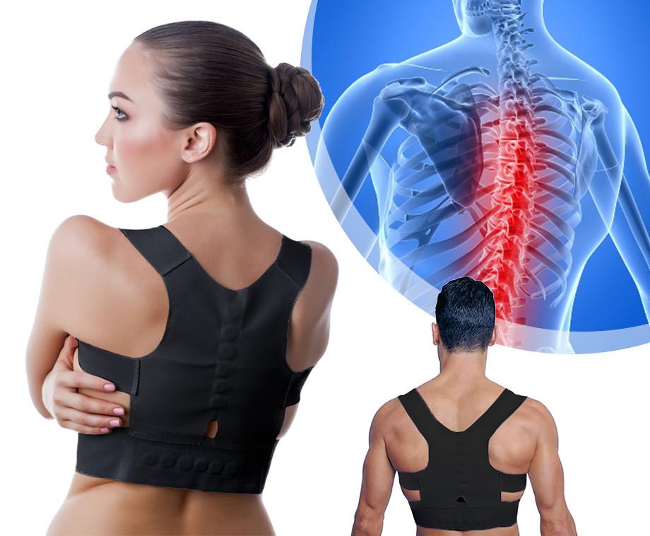 Magnetische Therapeutische Rugband - Weg Met Nek- en Rugklachten ...