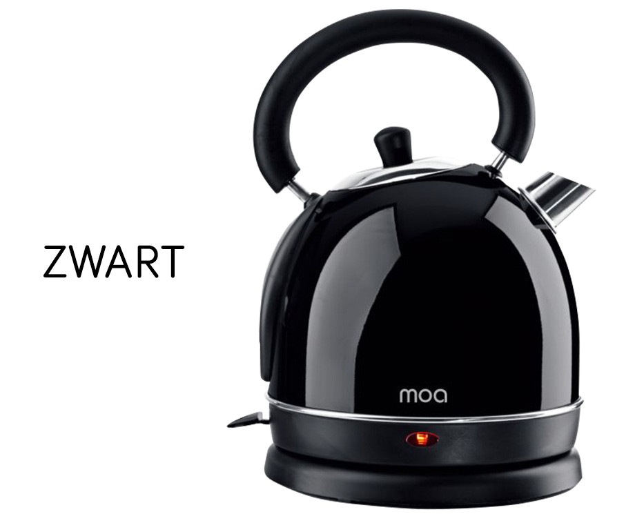 Moa Deluxe Waterkoker 1,8L - Met Retro Fluitketel Design ...